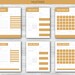 Minimalist Printable Planner Bundle in Multiple Colors | Daily, Weekly ...