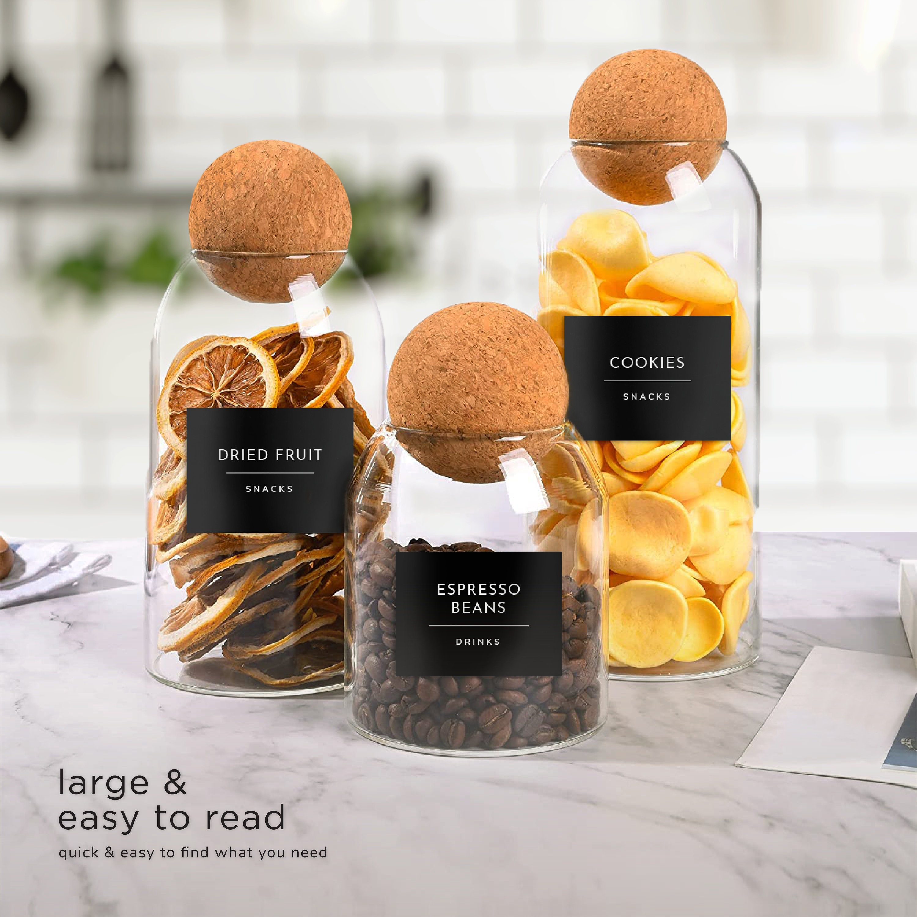 Minimalist Pantry Label Template Kitchen Organization Printable ...