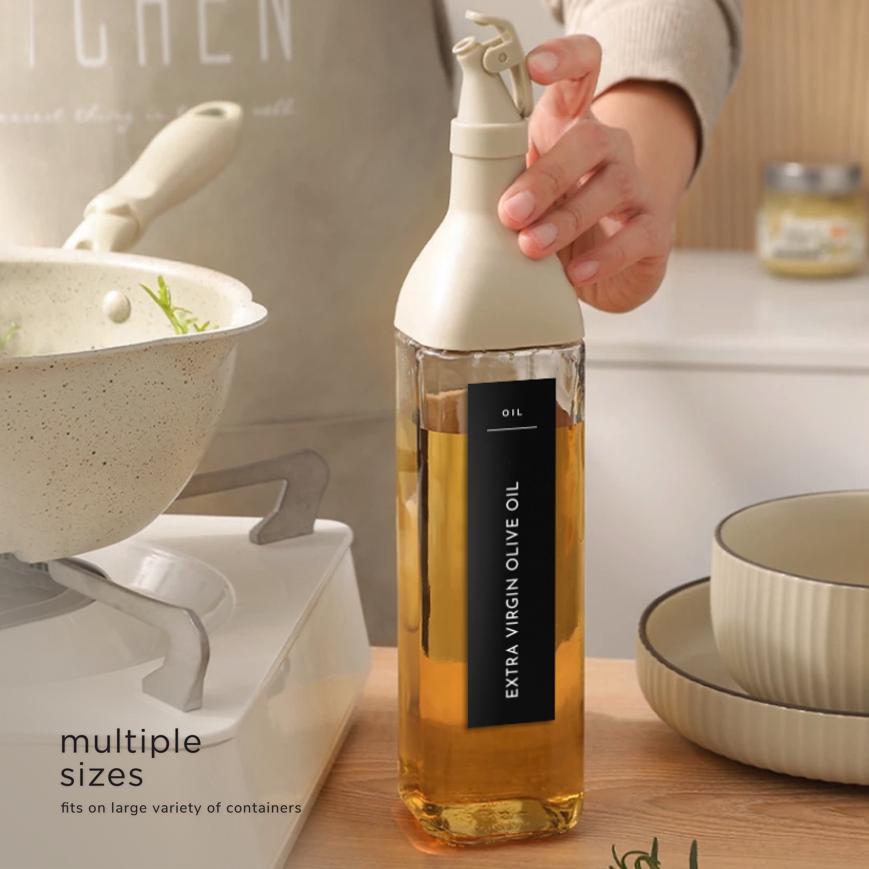 Minimalist Pantry Label Template Kitchen Organization Printable ...