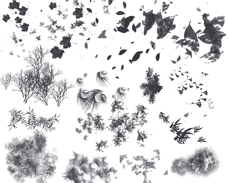 120 Procreate Nature BUNDLE Nature Brushes for Procreate - Etsy