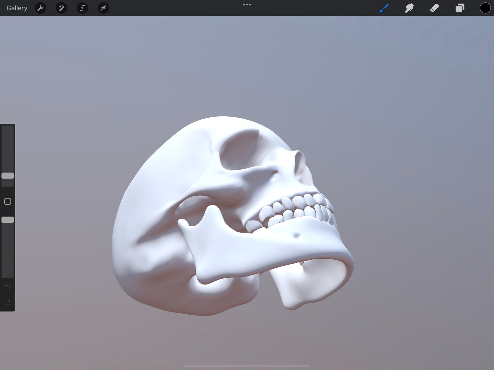 Procreate 3D Object Skull Model Tattoo Brush Witch Animal - Etsy