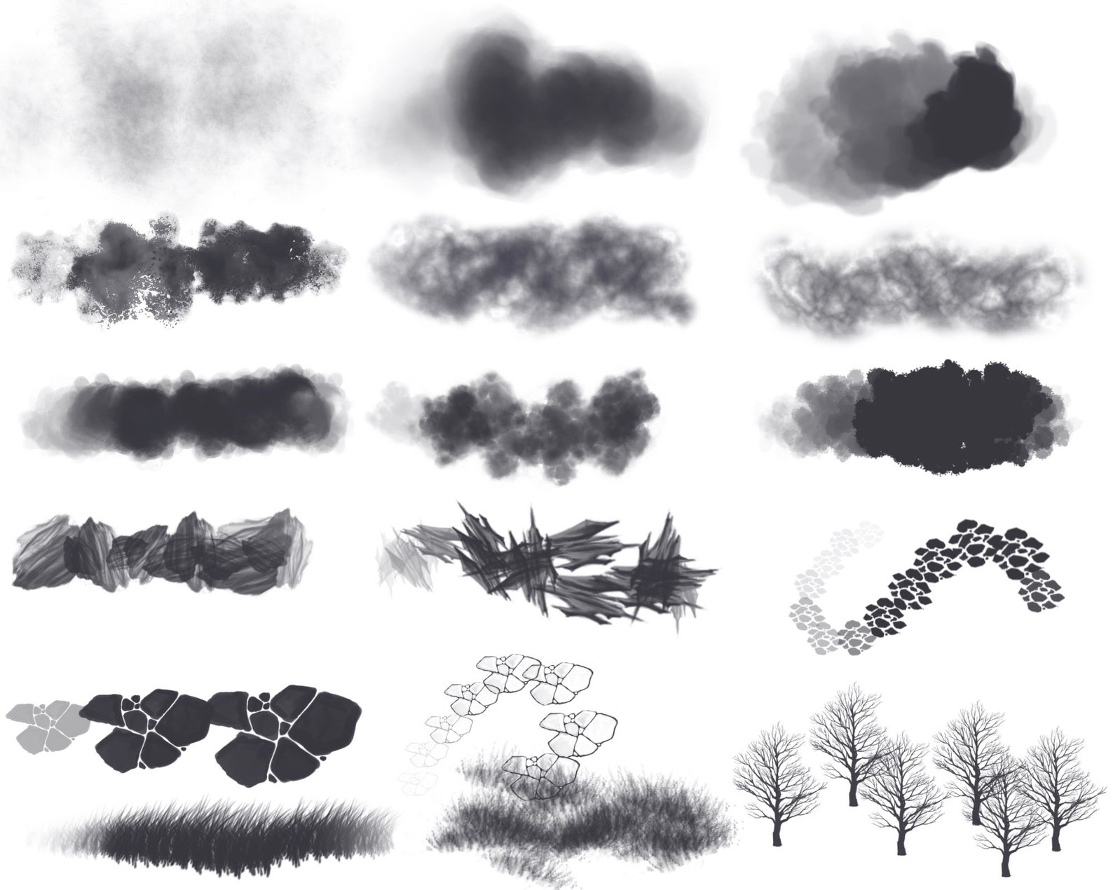 120 Procreate Nature BUNDLE Nature Brushes for Procreate - Etsy