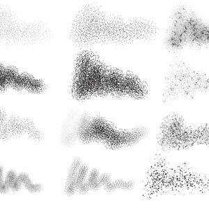 Procreate Shading Brushes: Stippling, Hatching, Scribble (50 Brushes ...