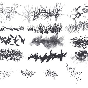 120 Procreate Nature BUNDLE, Nature Brushes for Procreate, Studio ...