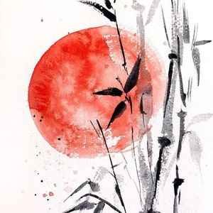 Procreate Sumi Brushes, Procreate Ink Wash Painting Brushset, October ...