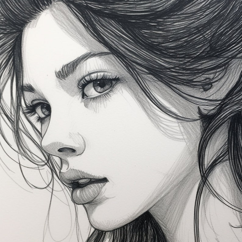 40 Procreate Pencil Brushes: Sketch Drawing Brush Set (digital Download ...