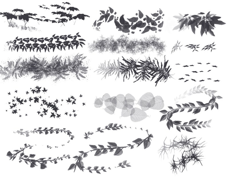 120 Procreate Nature BUNDLE Nature Brushes for Procreate - Etsy