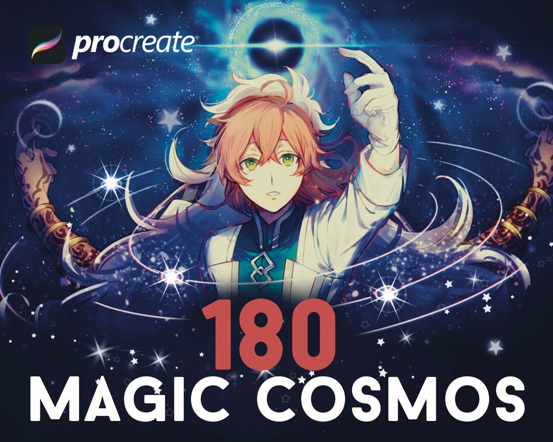 180 Magic Cosmos Brushes, Glitter Brushes, Stardust Brushes, Magic ...