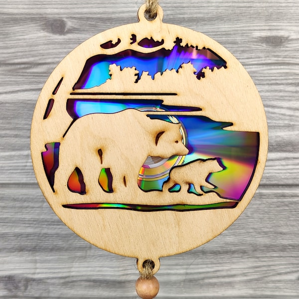 Laser Cut Files Bear Family - Etsy