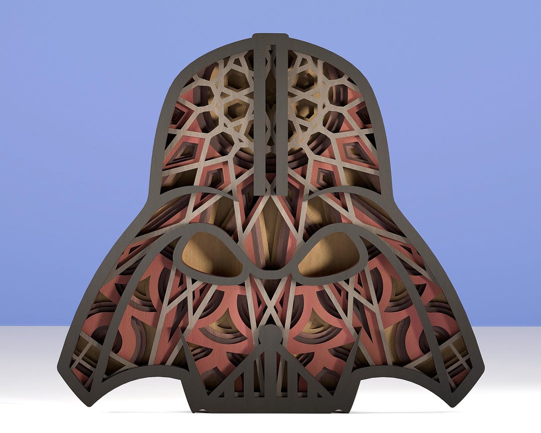 Multi-layer SVG, Mandala, Laser Cut Files Layer Art Piece for Glowforge ...