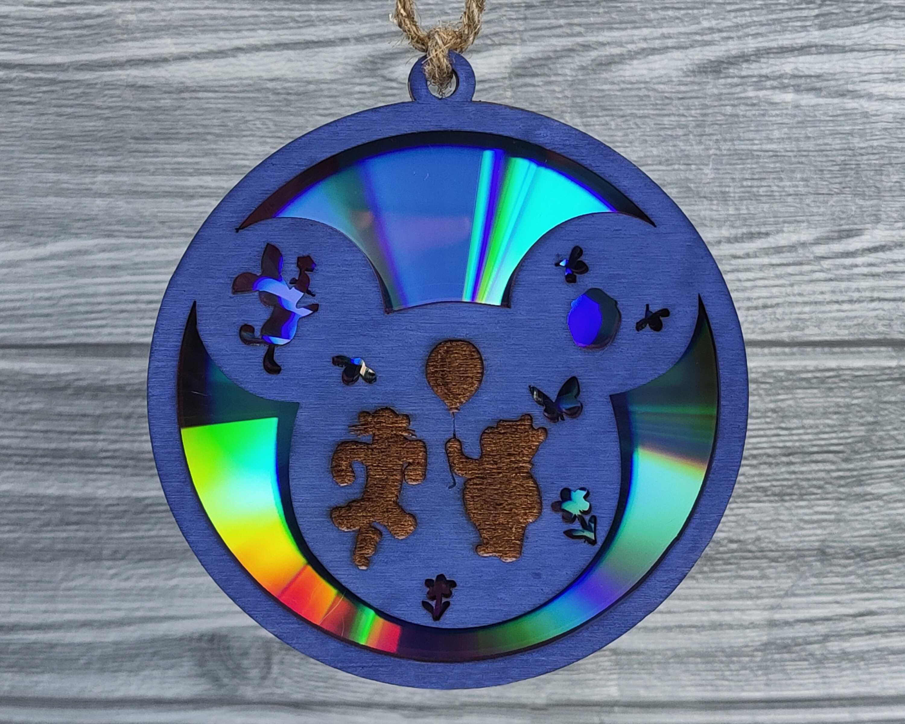Mouse SVG Vinnie Bear SVG Laser Cut Files Glowforge - Etsy