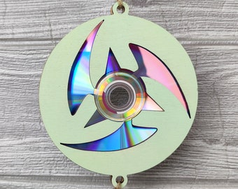 Mandala Suncatcher Repurposing Dvds Cds Laser Cut File - Etsy
