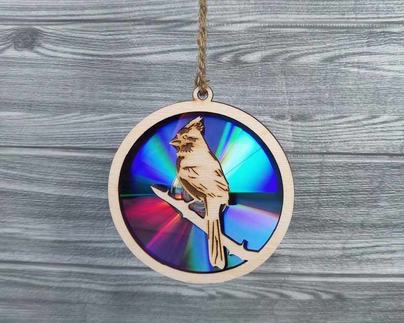 Cardinal SVG, Bird, Laser Cut Files, Glowforge, Xtool, Suncatcher ...