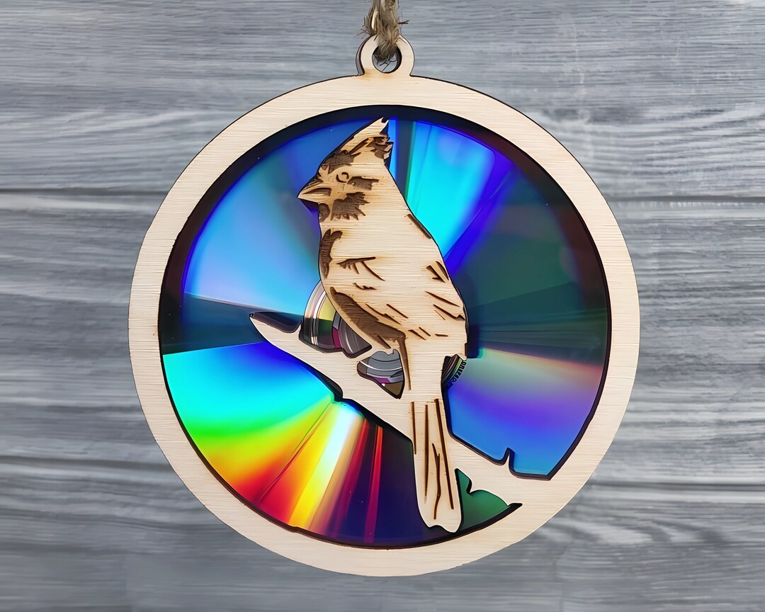 Cardinal SVG, Bird, Laser Cut Files, Glowforge, Xtool, Suncatcher ...