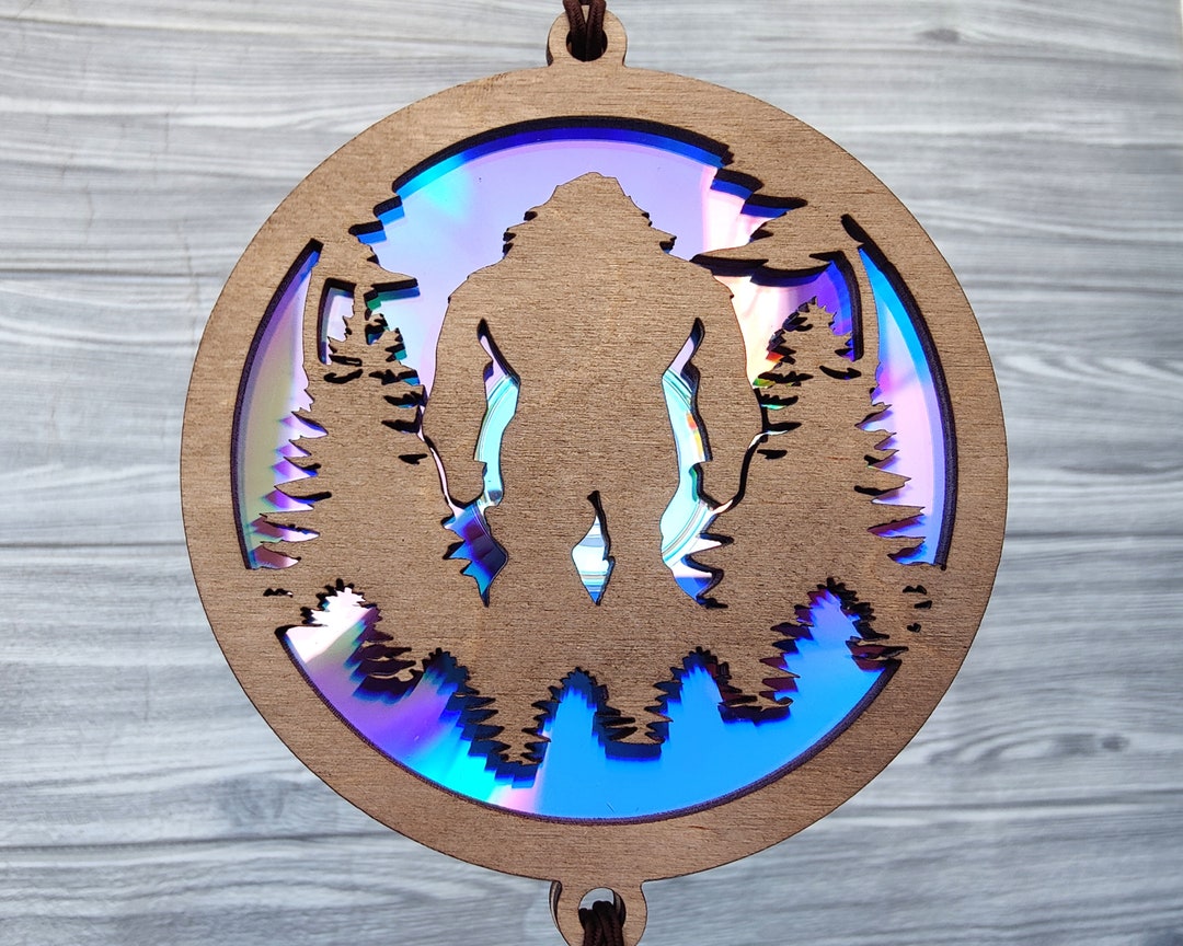 Bigfoot Svg, Big Foot Svg, Yeti Svg, Sasquatch Svg, Suncatcher ...