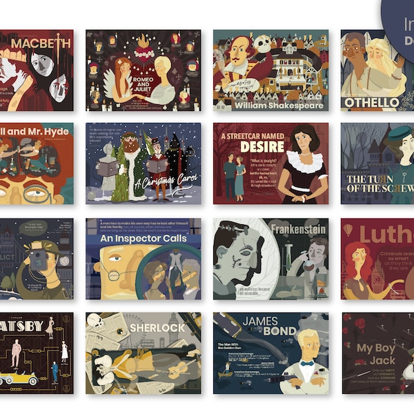 Literature Posters - Etsy