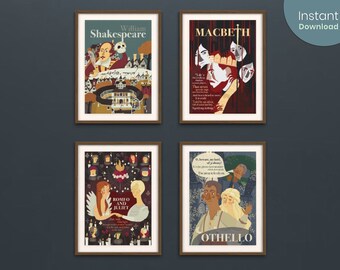 Literature Posters Classroom - Etsy