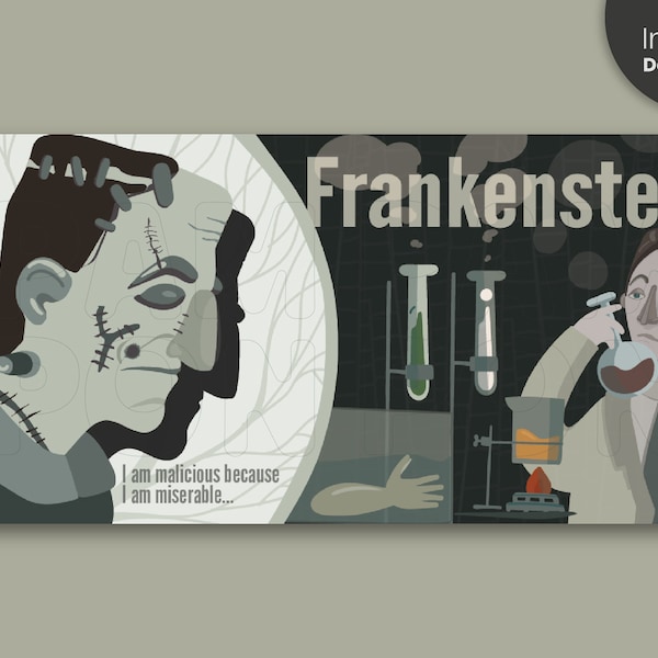 Gothic Literature Poster - Etsy