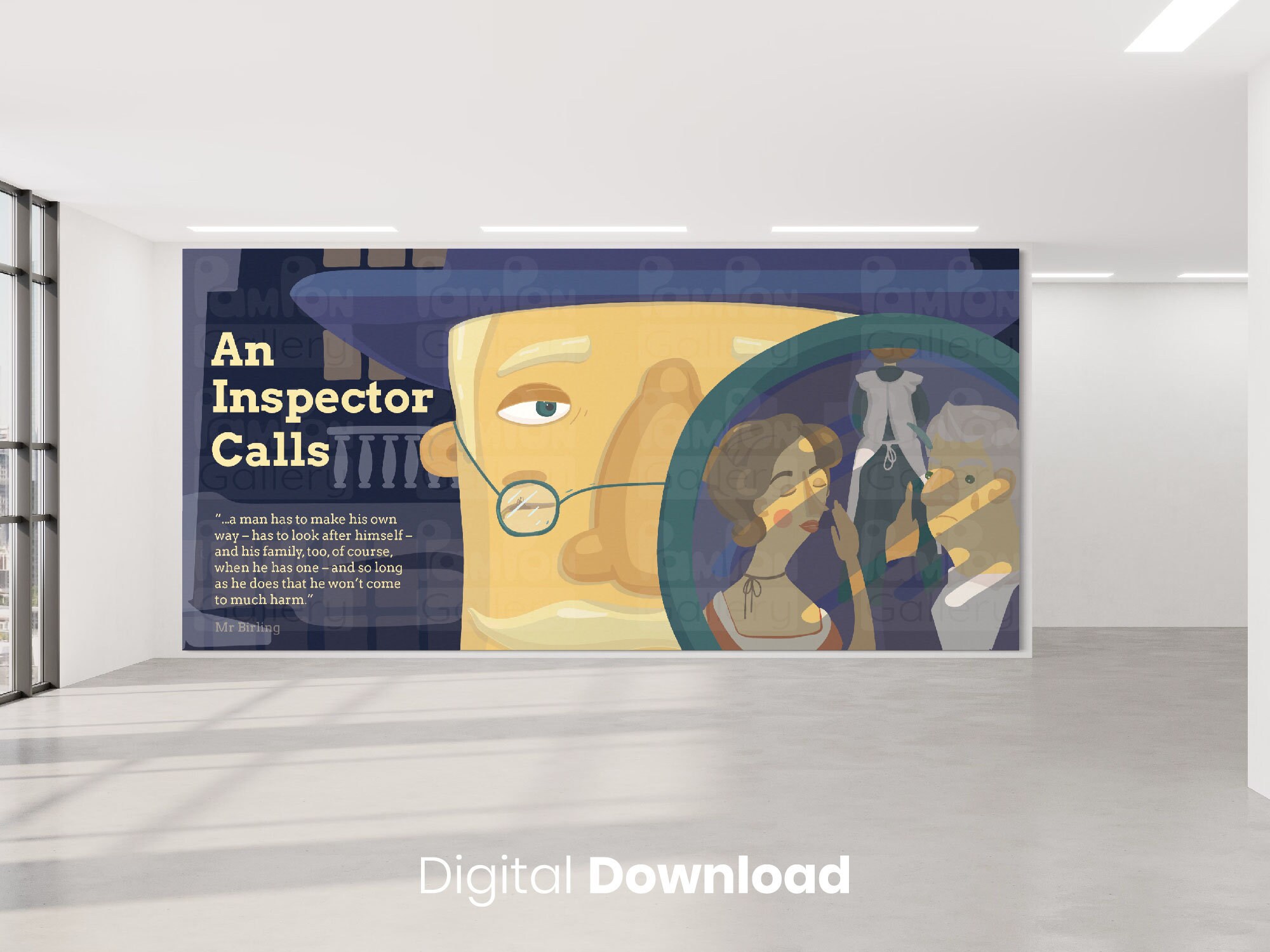 An Inspector Calls Poster: English Literature Classroom Decor (PDF ...