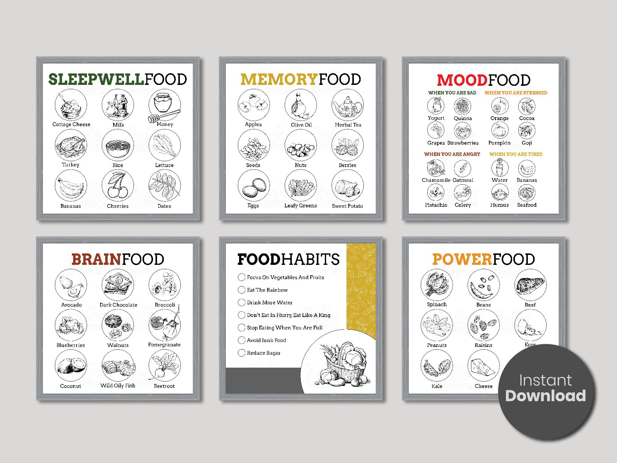 Healthy Eating Classroom Posters | Nutrition Display | PSHE School ...