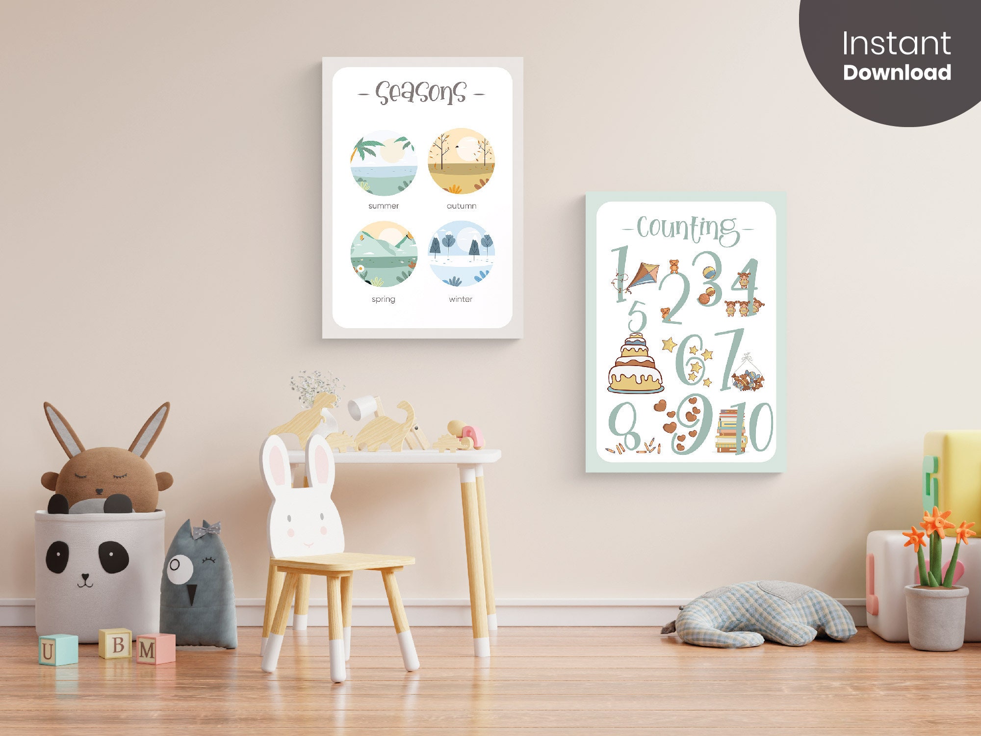 Set of 12 Homeschool Printables Educational Prints - Etsy
