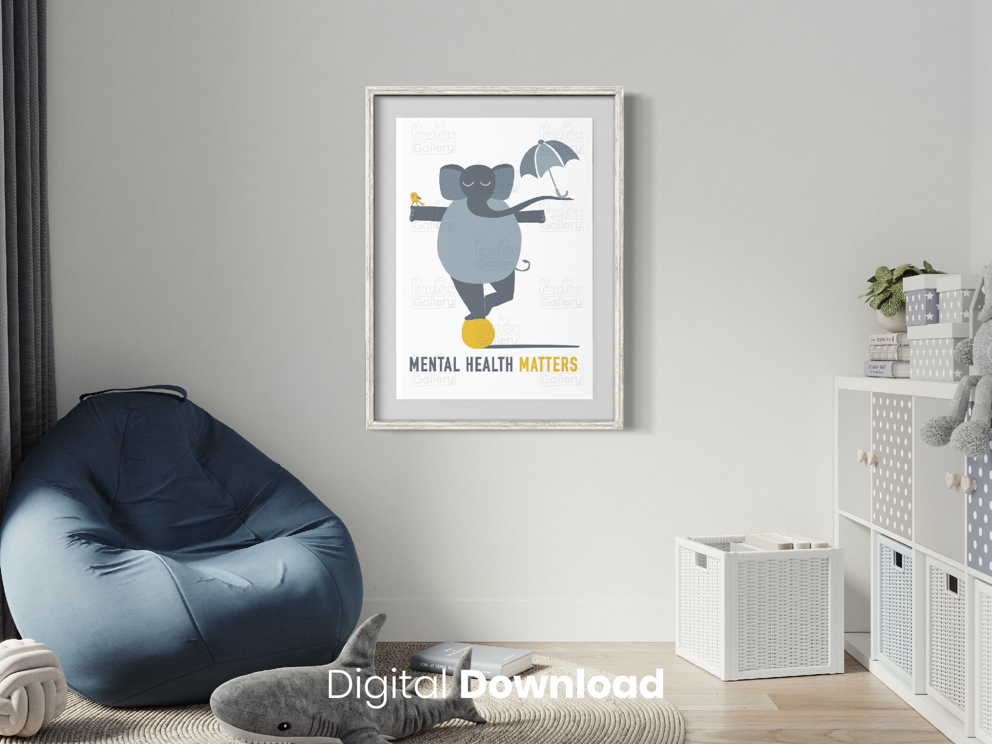 Mental Health Matters Poster Psychologist Office Classroom Decoration ...