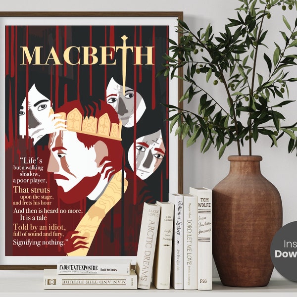 Macbeth Poster - Etsy