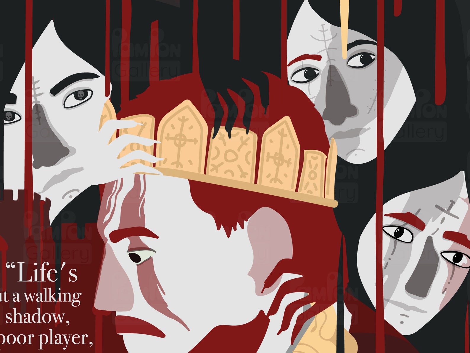 Macbeth Print | English Literature Printable Poster | Wall Art ...