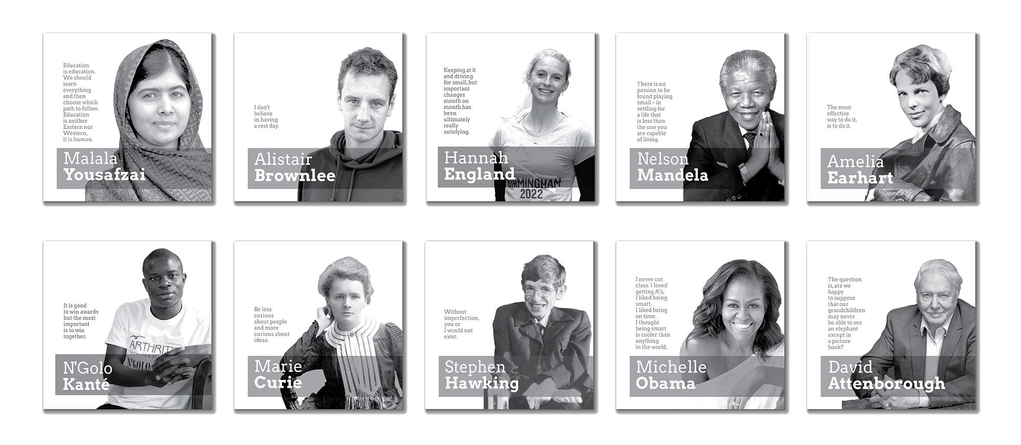 10 Famous People | Equality Prints | Classroom Decoration | Inclusion ...