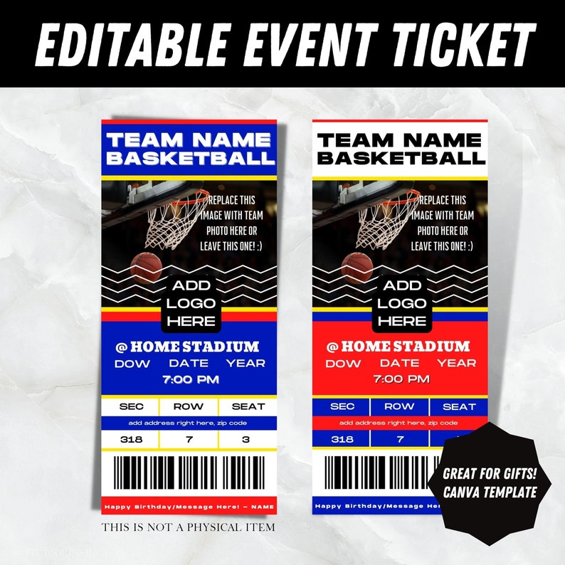 Printable/editable KU Kansas Blue + Jayhawks Yellow Basketball Colors ...