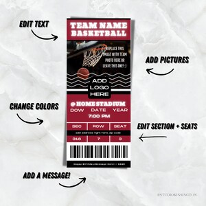 Printable/editable Alabama Maroon and White Basketball Colors Game ...
