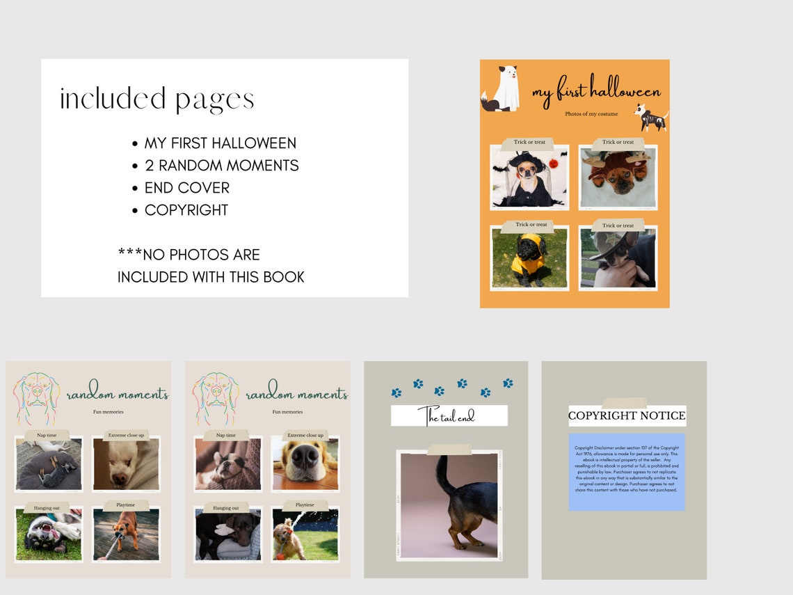 Puppy Photo Album Puppy Baby Book Puppy Mom Dog Mom Puppy Parent Puppy ...