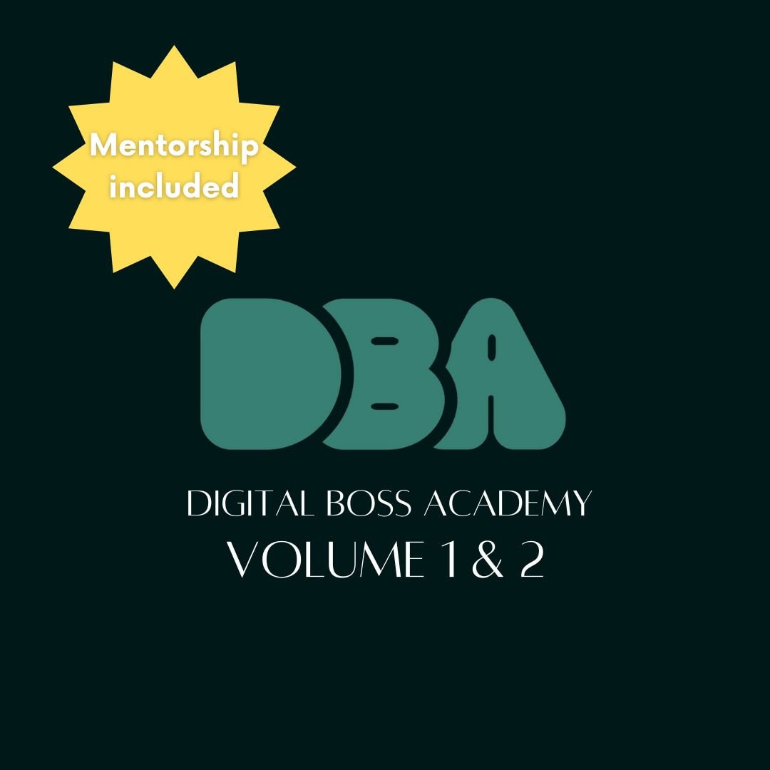 DBA, DFY Courses, Digital Boss Academy, MRR, Plr, Faceless Reels ...