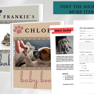 Puppy Photo Album Puppy Baby Book Puppy Mom Dog Mom Puppy Parent Puppy ...