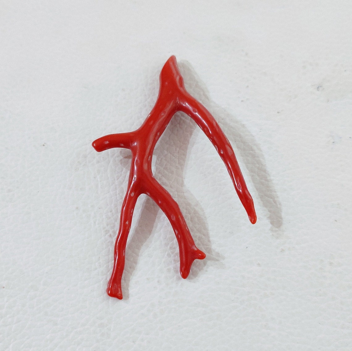 Mediterranean Italian Red Coral Branch, Red Coral Branch Loose Gemstone ...