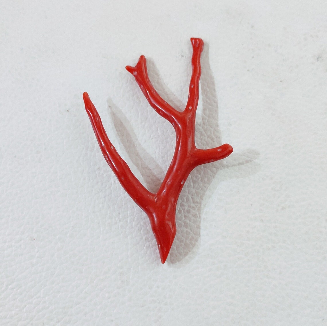 Mediterranean Italian Red Coral Branch, Red Coral Branch Loose Gemstone ...