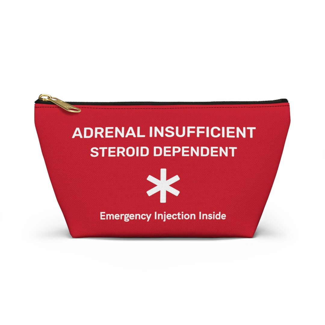 Adrenal Insufficiency, Addison Disease, Emergency Injection Bag for ...