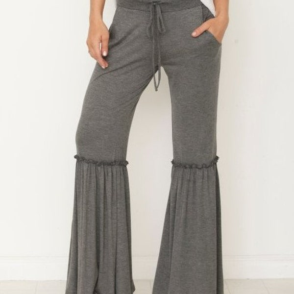Womens Ruffle Pants - Etsy