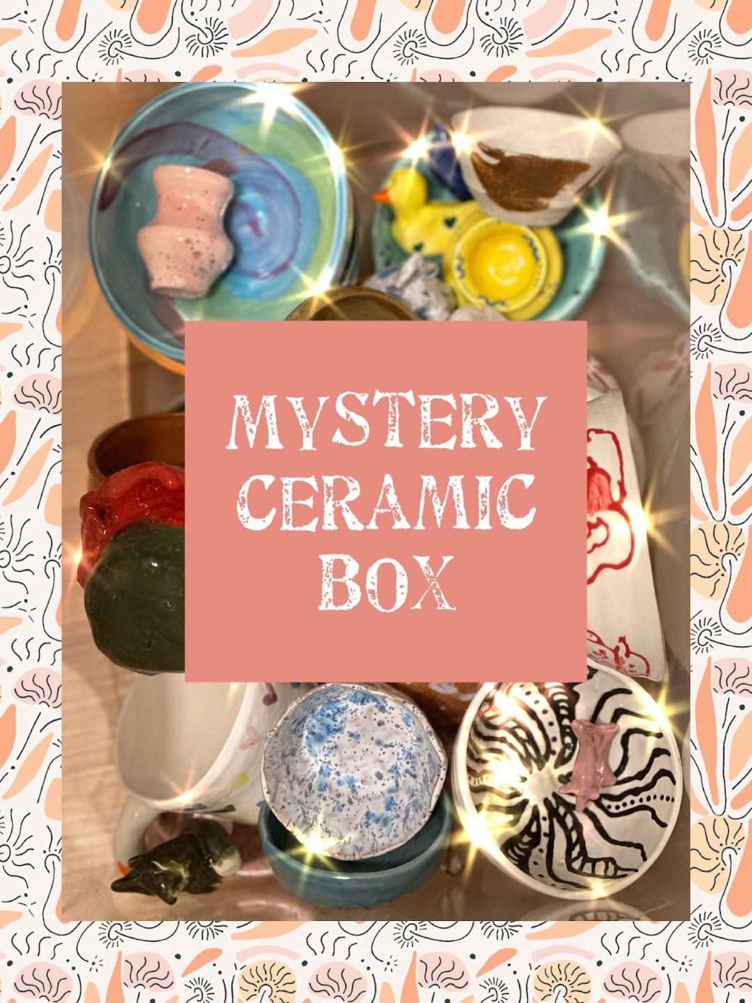 Ceramic Mystery/blind Box Handmade Items || Animals & Pottery - Etsy