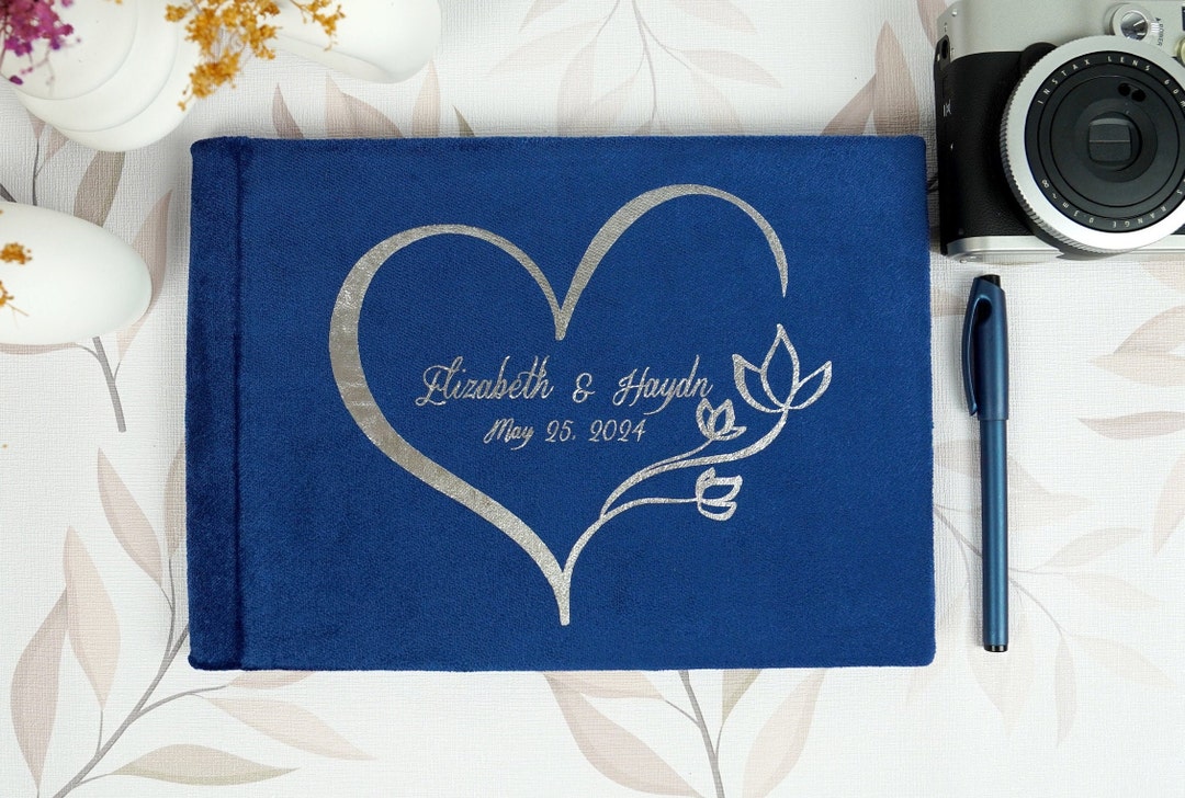 Wedding Guest Book Custom Guest Book Instax Memory Book Instax Guest ...