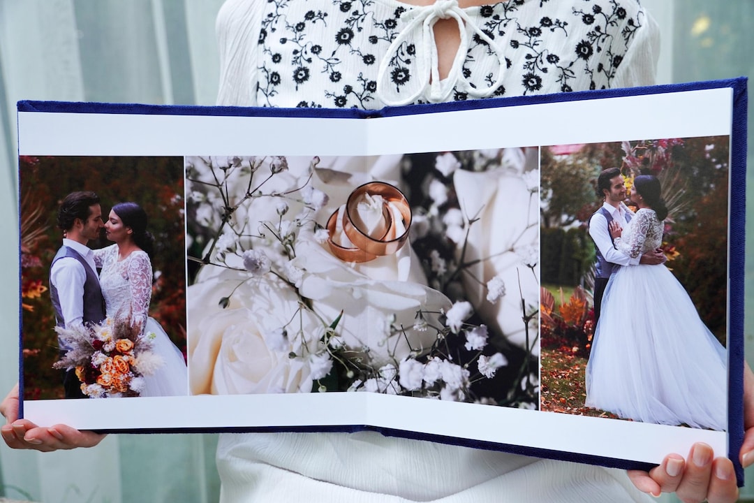 Wedding Photo Album – Bride and Groom Album With Design Service ...