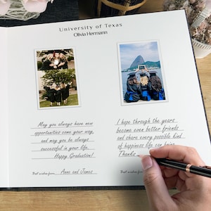 2024 Graduation Party Guest Book High School Grad College Instax ...