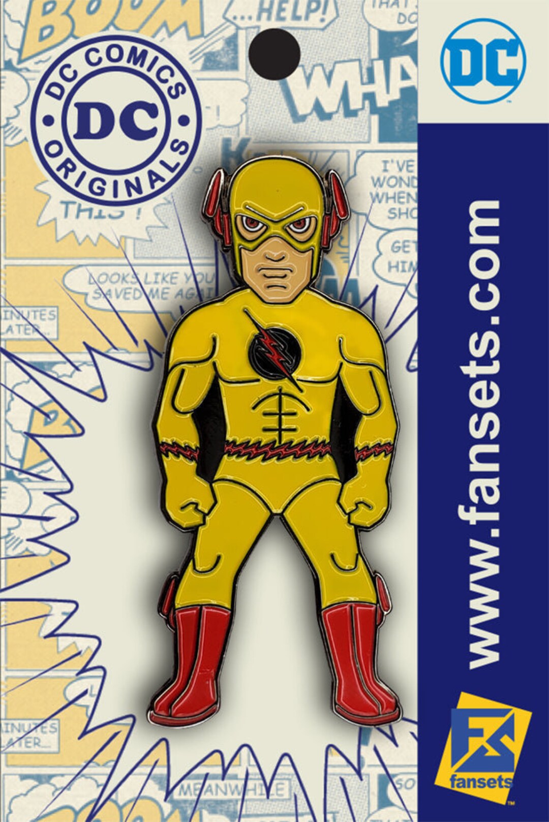 DC Comics Classic REVERSE FLASH Licensed Fansets Pin - Etsy