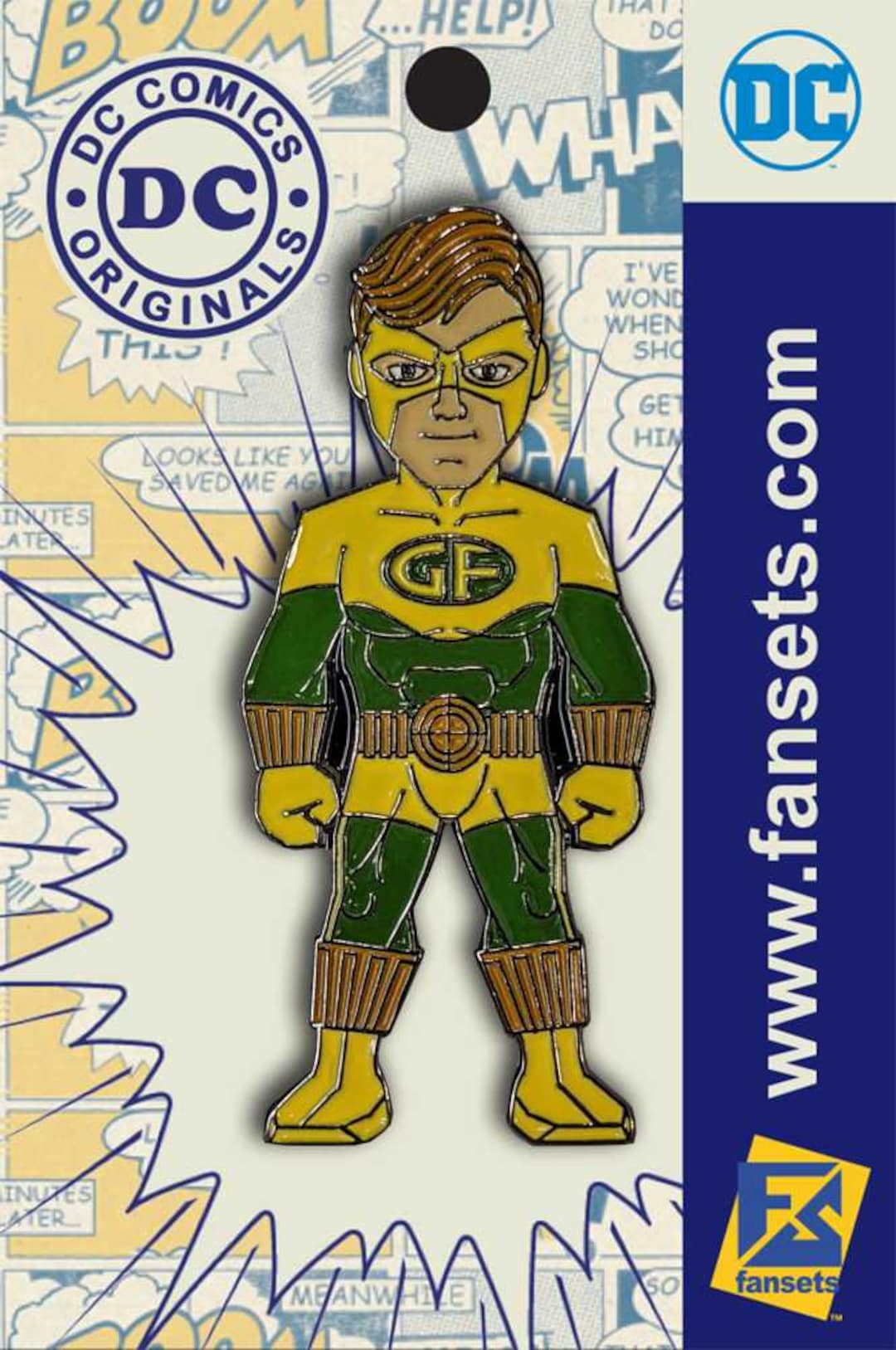 DC Comics Classic GEO FORCE Licensed Fansets Pin Microjustice Ooutsider ...