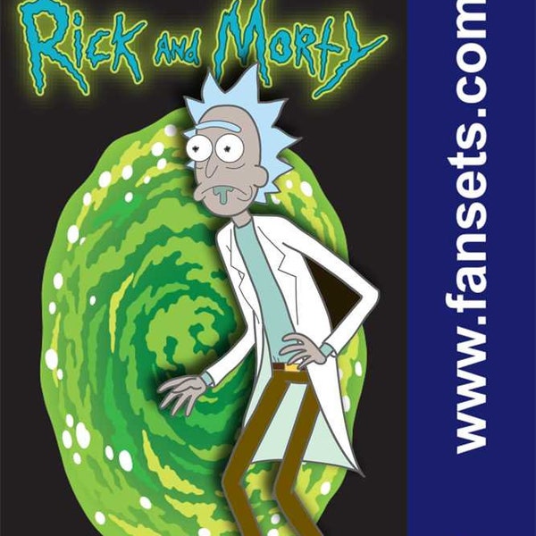 Rick and Morty Pin - Etsy