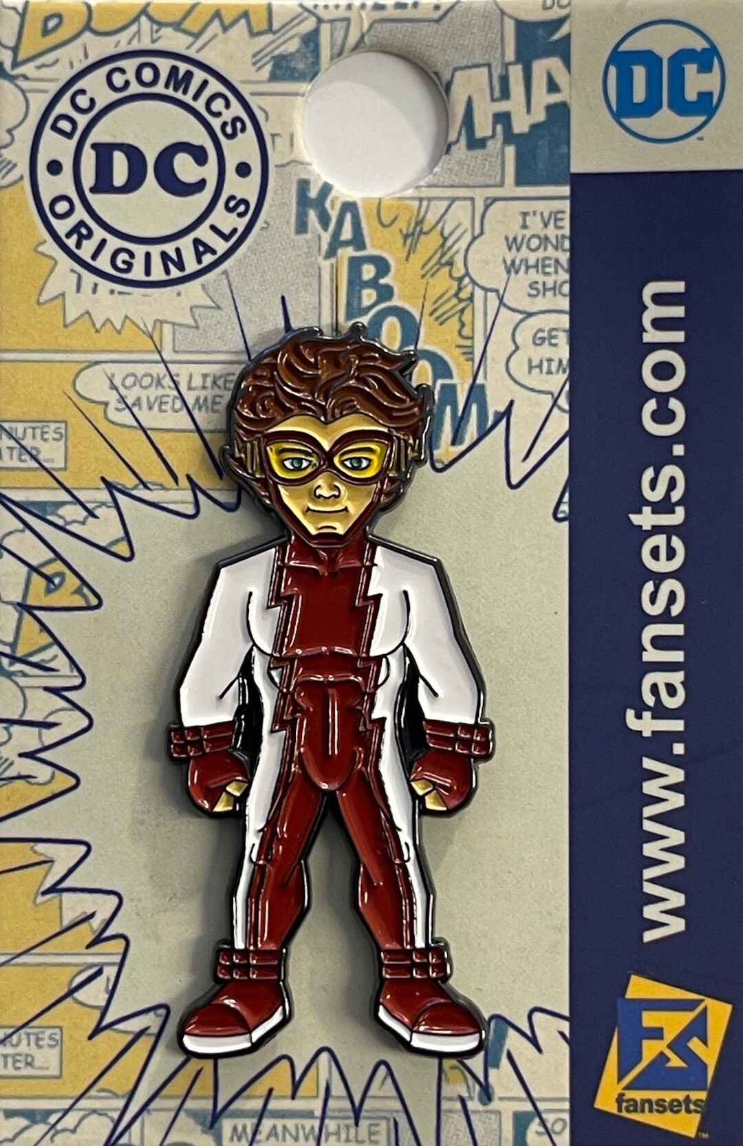 DC Comics Classic IMPULSE Teen Titans Licensed Fansets Pin - Etsy