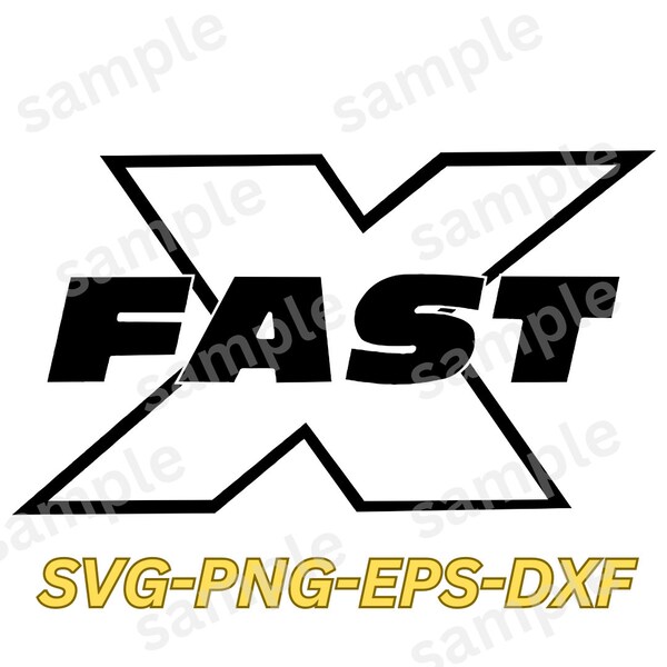 Fast X Movie Svg - Etsy Australia