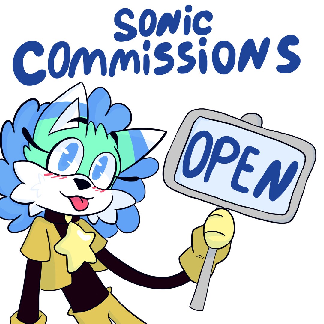 Custom Sonic Oc Art Commissions Etsy