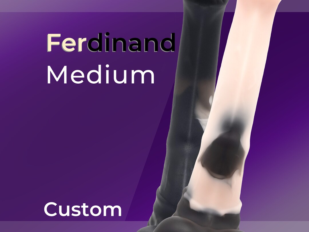 Custom Ferdinand Medium, Fantasy Dildo, Benutzerdefinierte Farbe und Festigkeit - Etsy.de