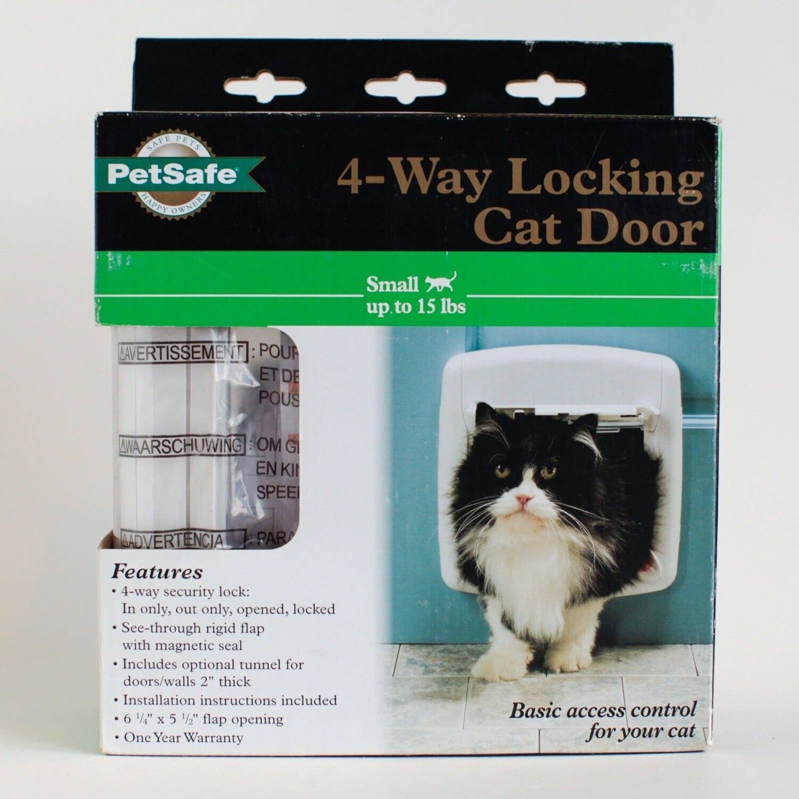Petsafe 4-way Security Locking Cat/dog Door for Small Cats - Etsy